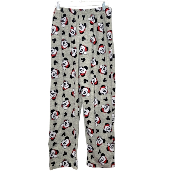 Disney | Pants | Disney Gray Mickey Mouse Christmas Mens Pajama Pants ...